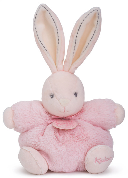 Kaloo Perle PINK Chubby Rabbit 8"/20cm soft plush toy baby safe boxed gift